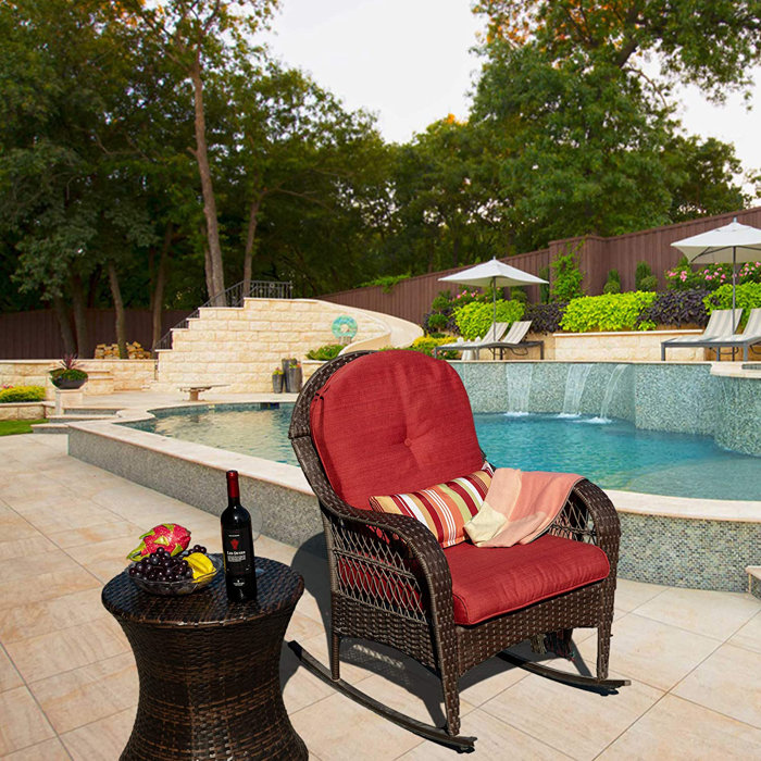 Winston Porter Aghilas Outdoor Side Table & Reviews | Wayfair